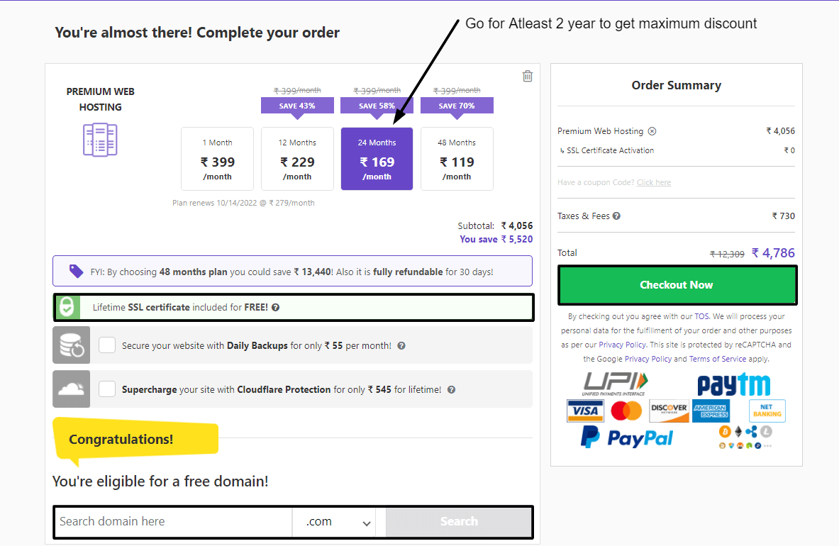 How To Buy Cheap Web Hosting With A Free Domain Name | Key2Blogging