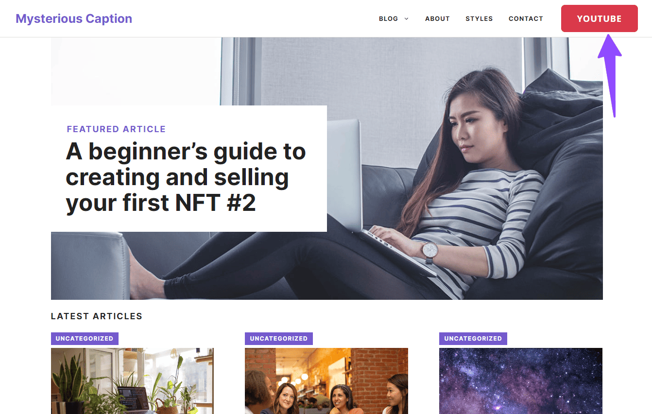 Add Button In Navigation Menu Of Generatepress Theme Using CSS (Easily) | Key2Blogging