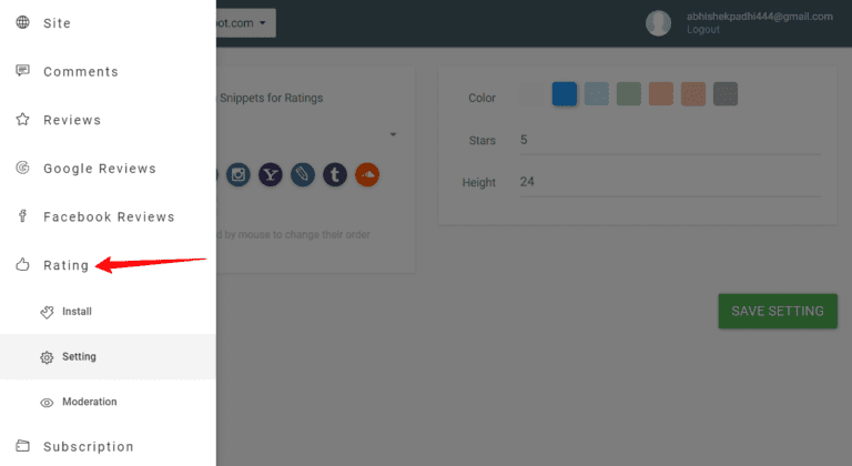 How To Add Star Rating Widget In Blogger | Key2Blogging