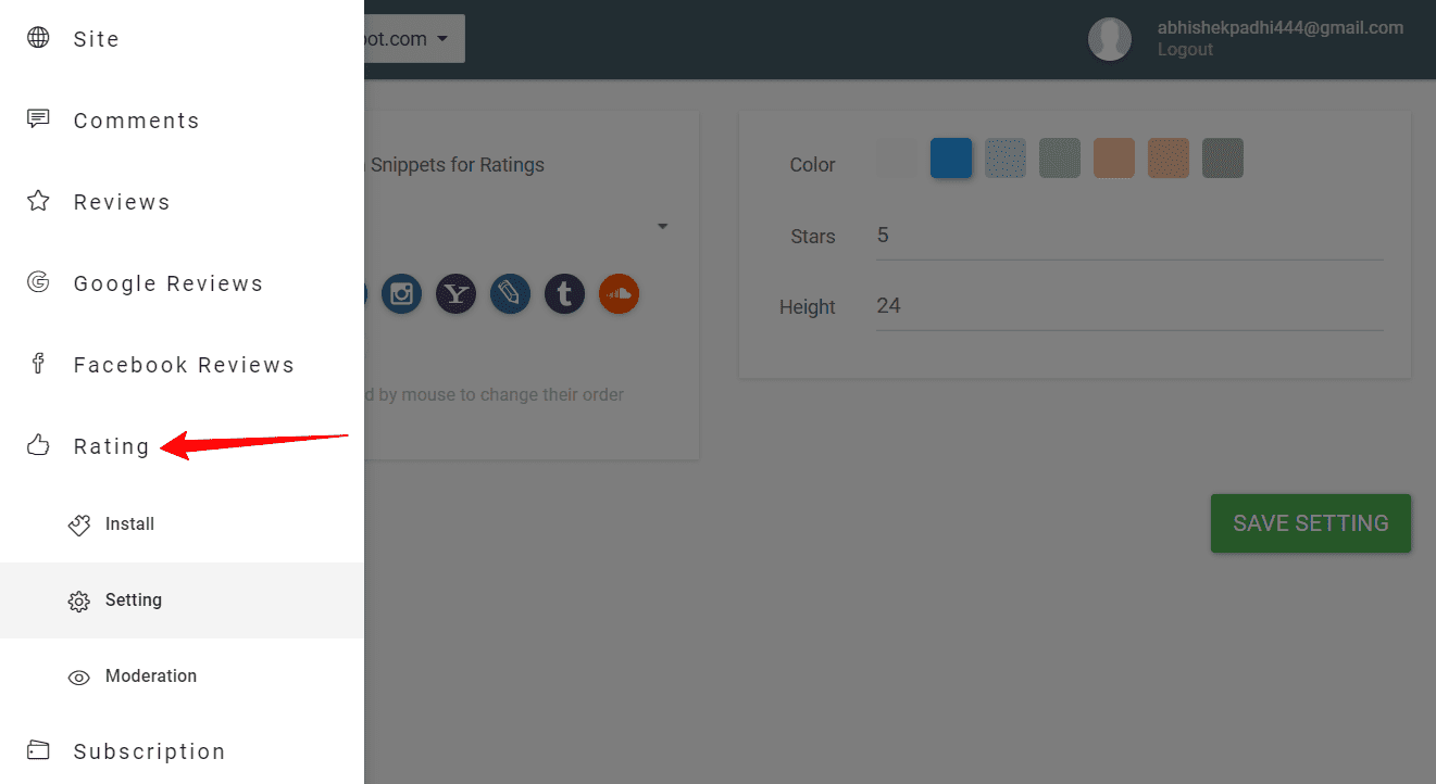 How To Add Star Rating Widget In Blogger | Key2Blogging