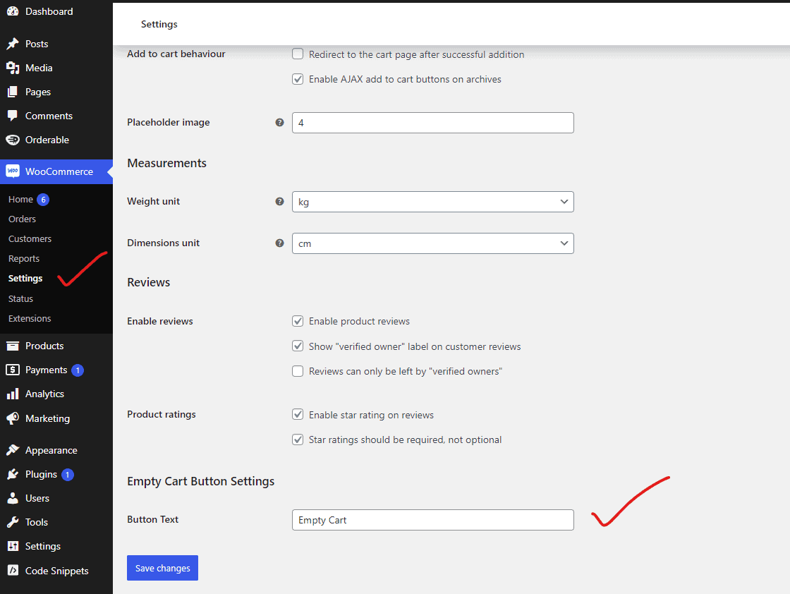 How To Add An Empty Cart Button In WooCommerce Website | Key2Blogging